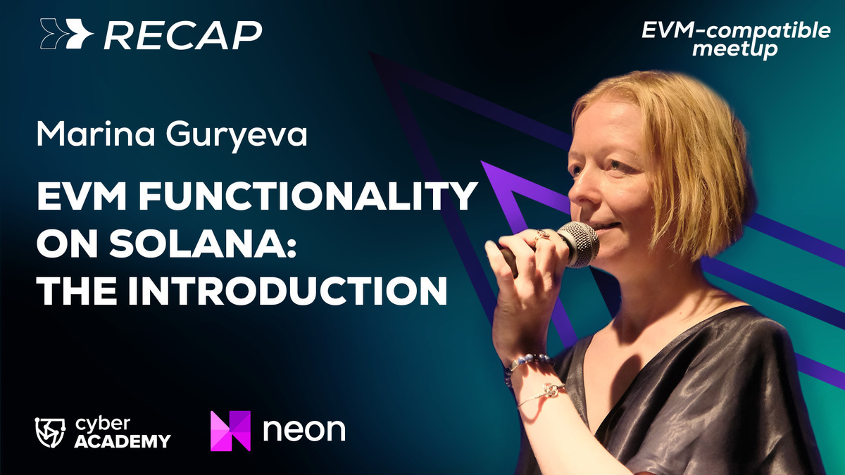 EVM functionality on Solana: the introduction EVM functionality on Solana: the introduction